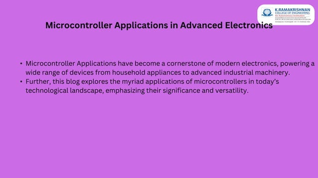 Microcontroller Applications - KRCE.pptx