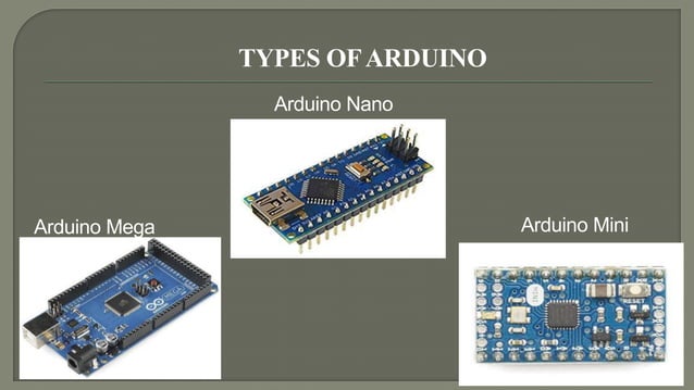 Microcontroller Arduino Uno Board Pptx Computer Peripherals Computing