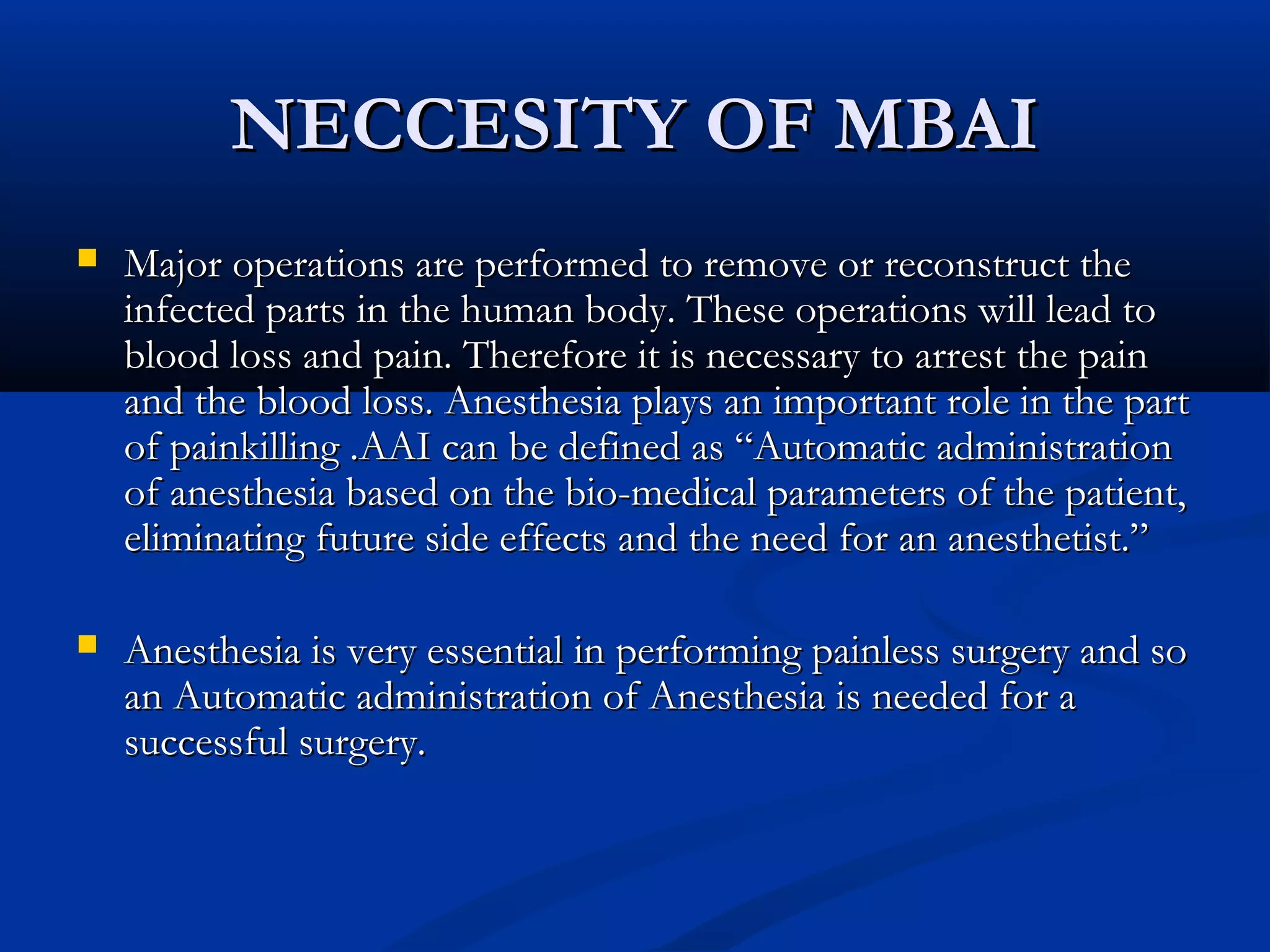 Microcontroller Based Anesthesia Inject Ppt