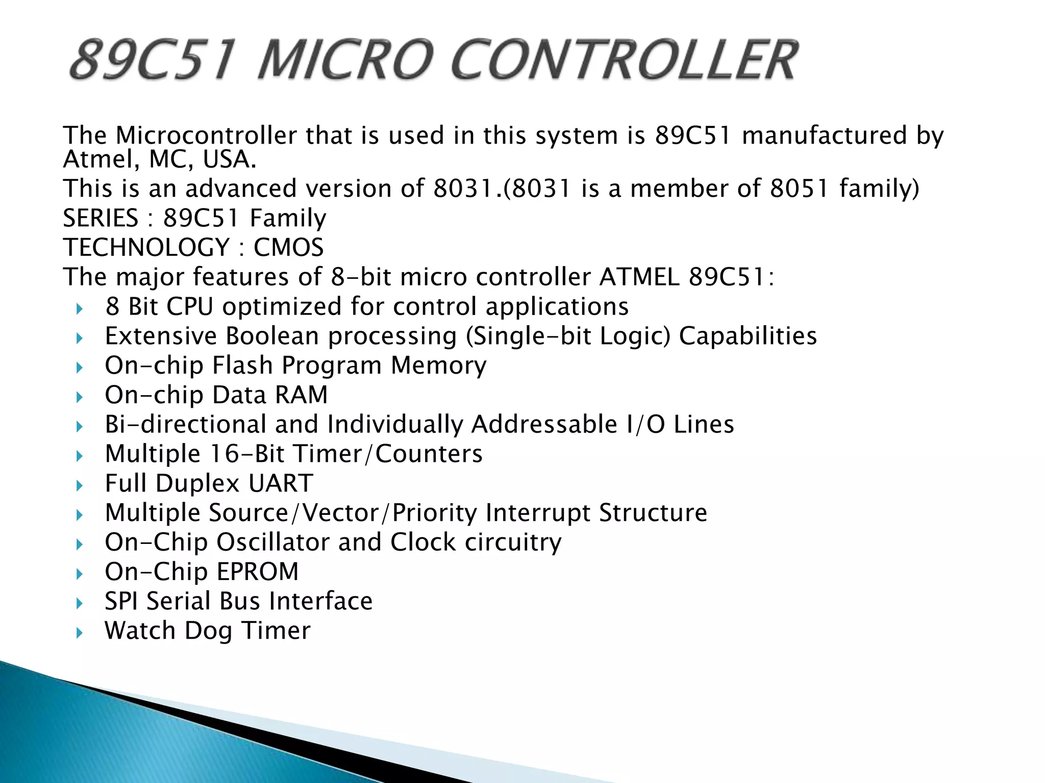 Microcontroller Based Anesthesia Injector.pptx | Computing | Technology & Computing