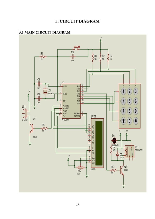 Microcontroller based digital code lock report 2 | PDF