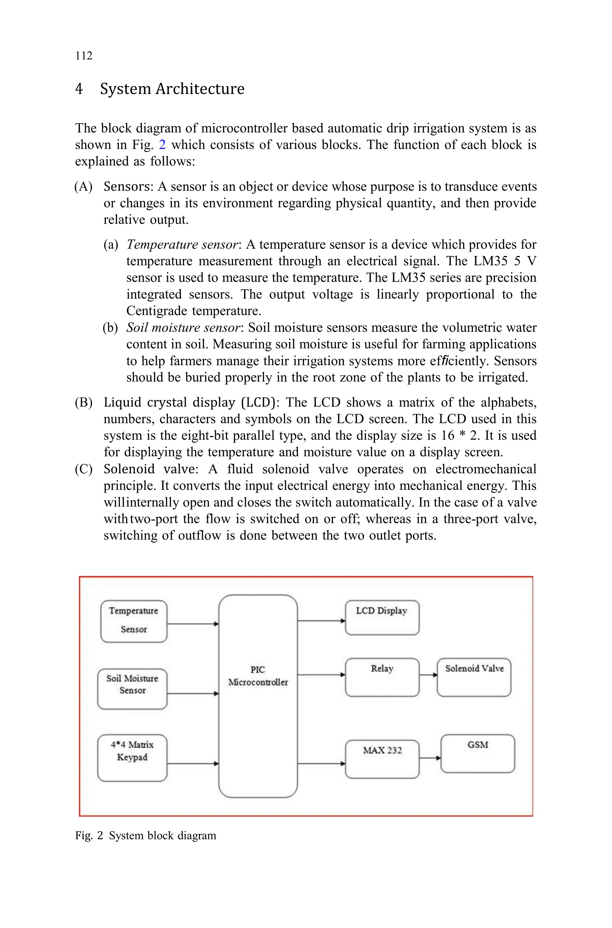 Microcontroller Based Drip Irrigation System Pdf