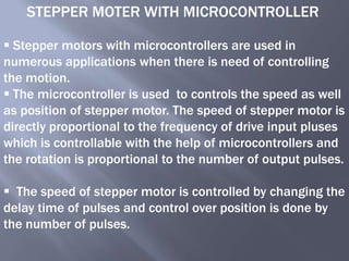 Microcontroller based four step linear stroke positioning system | PPTX | Computer Peripherals ...