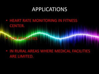 Microcontroller based heart rate meter | PPTX