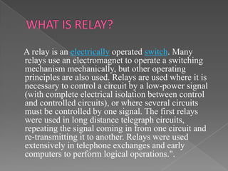 Microcontroller based multifunction_relay | PPT