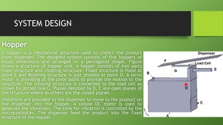 Microcontroller based multihead weigher | PPT