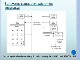 Microcontroller based remote locator | PPTX