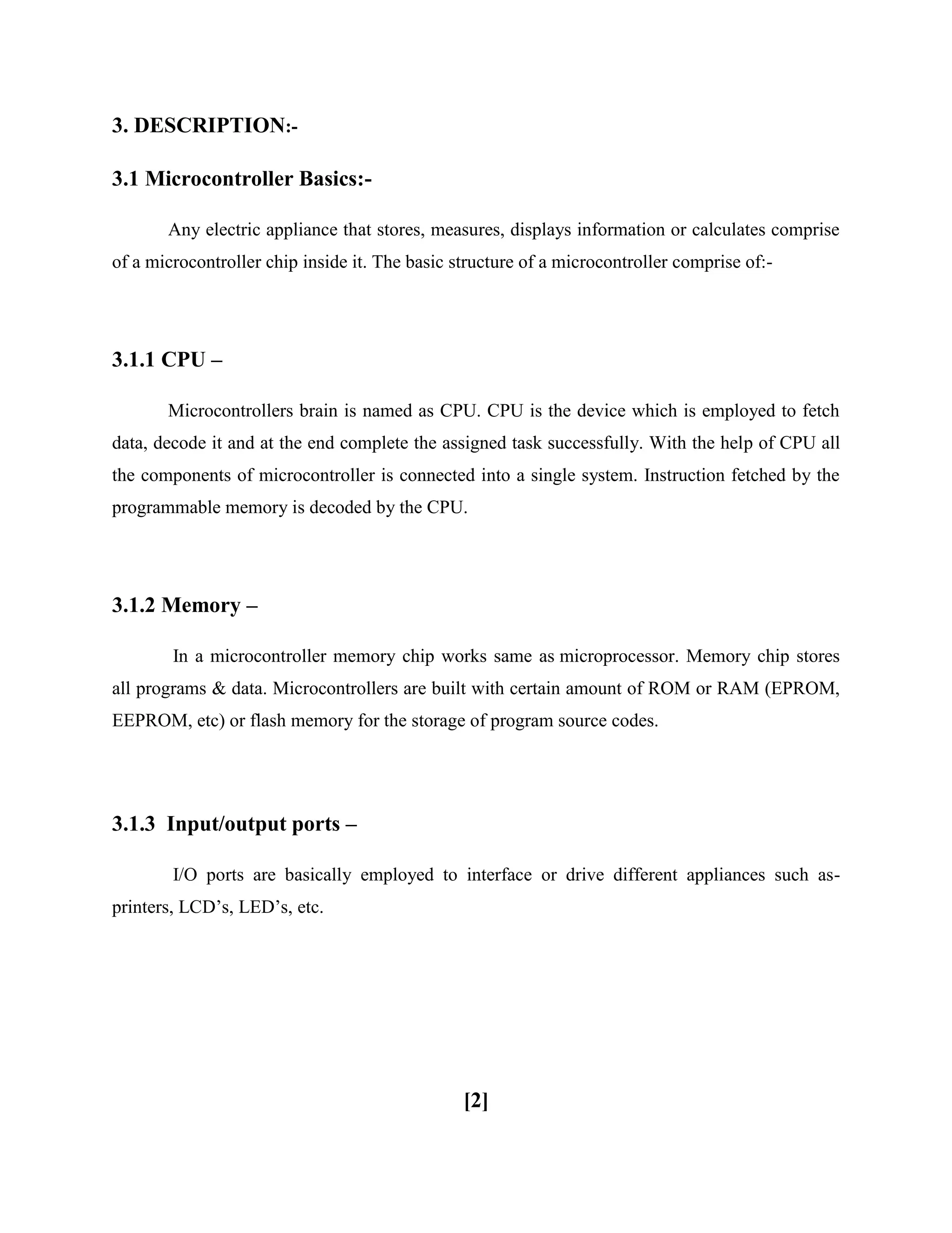 Microcontroller based speedo meter cum odometer | PDF