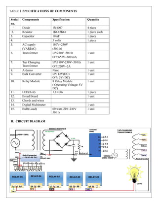 Microcontroller based voltage stabilizer | PDF