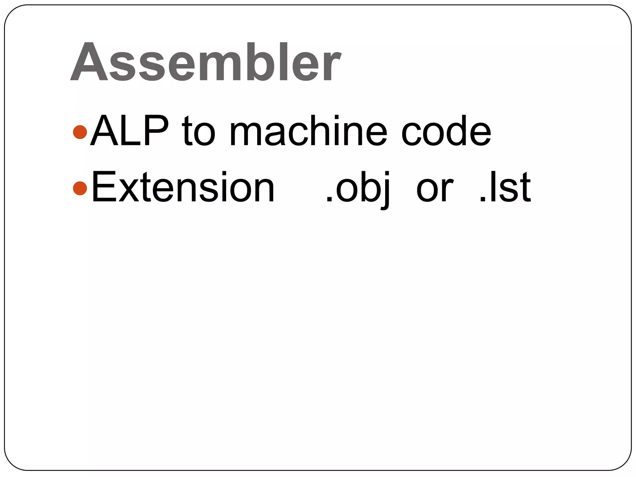 Microcontroller directives | PPTX