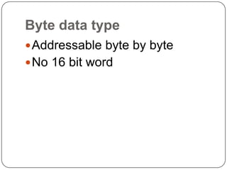 Microcontroller directives | PPTX