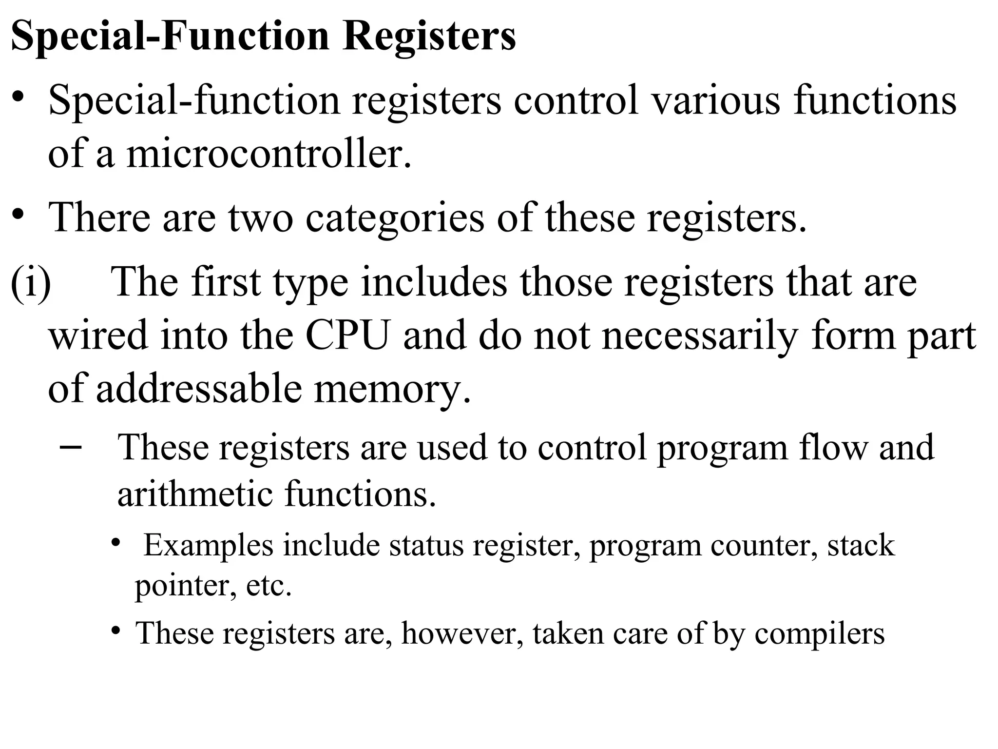Introduction to microcontrollers | PPT