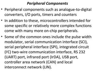 Introduction to microcontrollers | PPT
