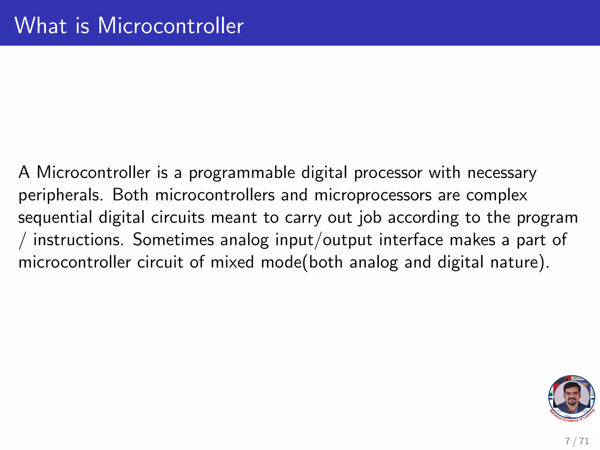 Microcontroller pic 16f877 architecture and basics | PDF