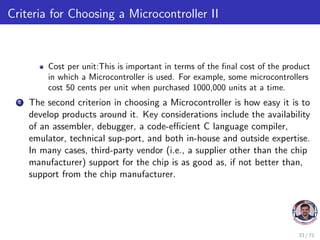Microcontroller pic 16f877 architecture and basics | PDF