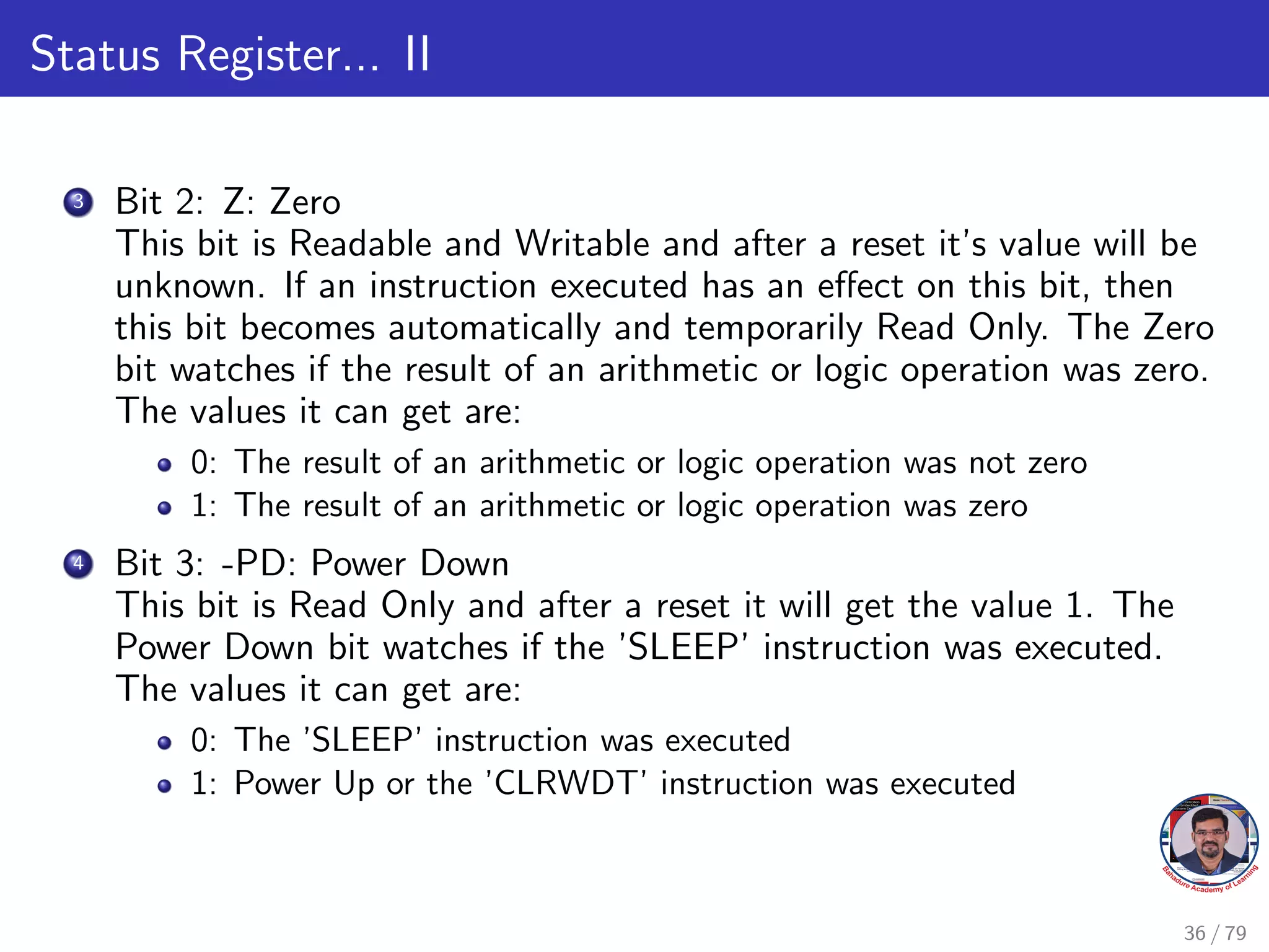 Microcontroller pic 16 f877 registers memory ports | PDF