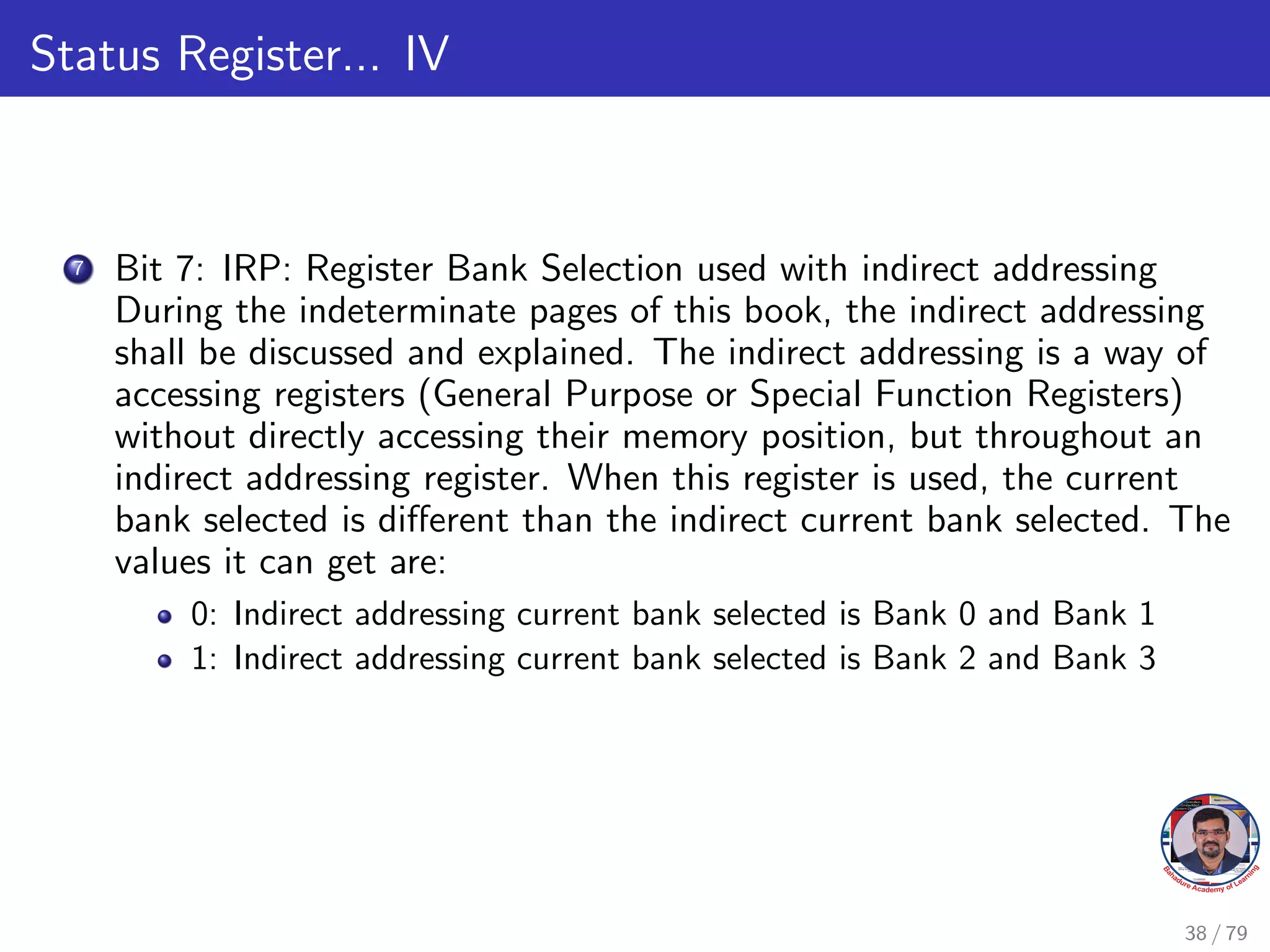 Microcontroller pic 16 f877 registers memory ports | PDF