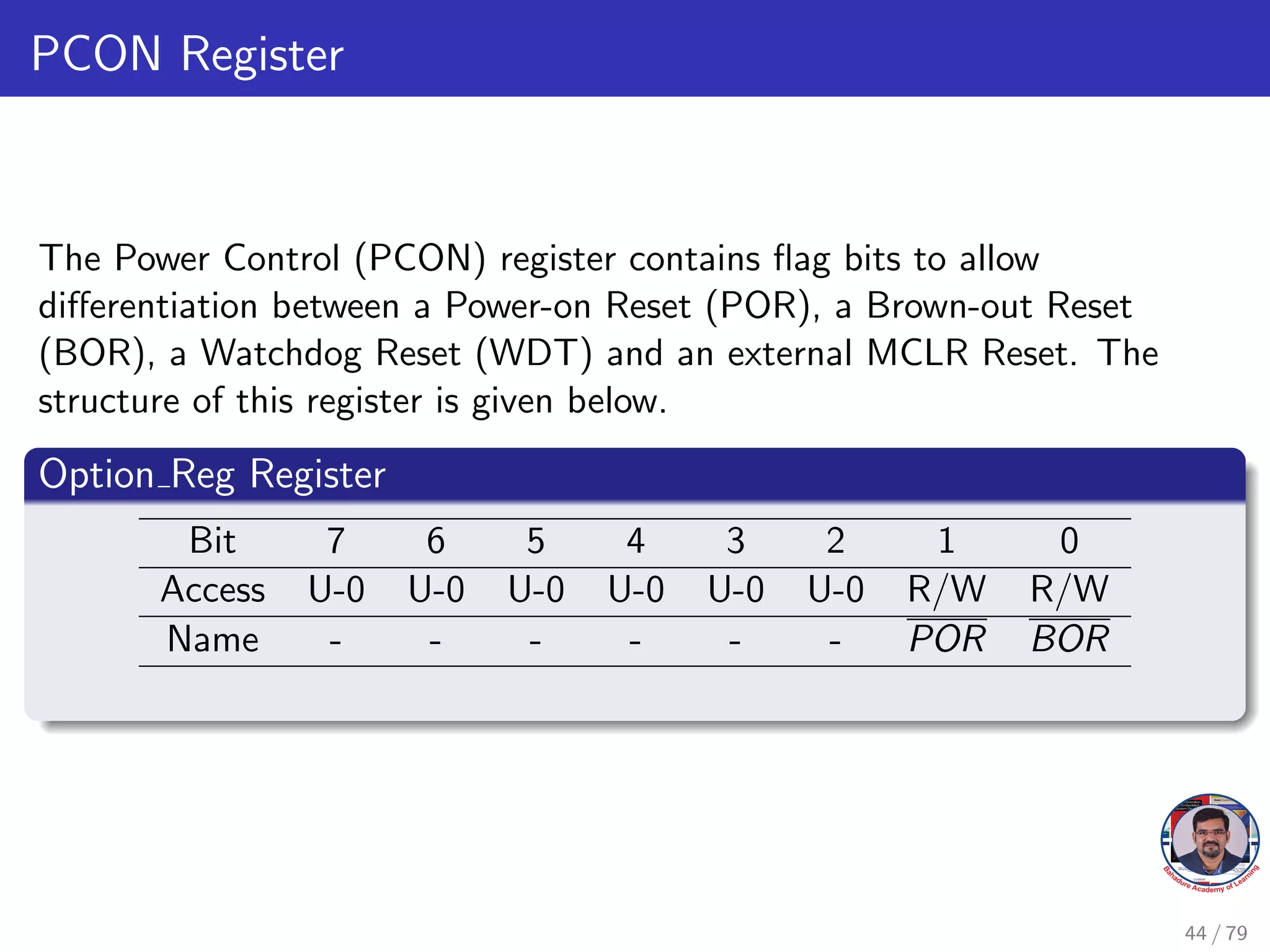 Microcontroller pic 16 f877 registers memory ports | PDF