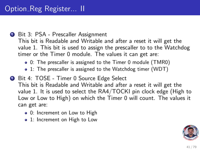 Microcontroller pic 16 f877 registers memory ports | PDF
