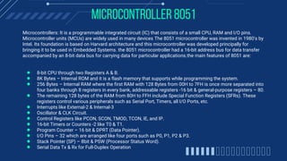 Microcontroller ppt | PPT