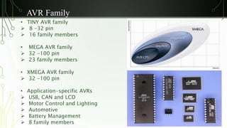 Introduction to AVR Microcontroller | PPTX