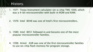 Introduction to AVR Microcontroller | PPTX