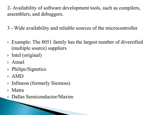 Microcontroller presentation | PPTX | Computing | Technology & Computing