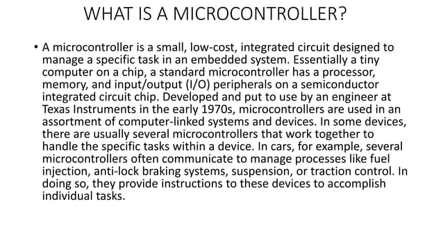 Microcontroller Programming Courses Pdf