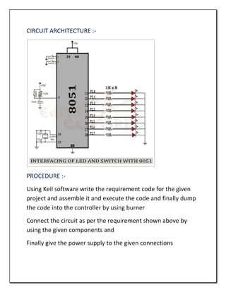 Microcontroller project | PDF