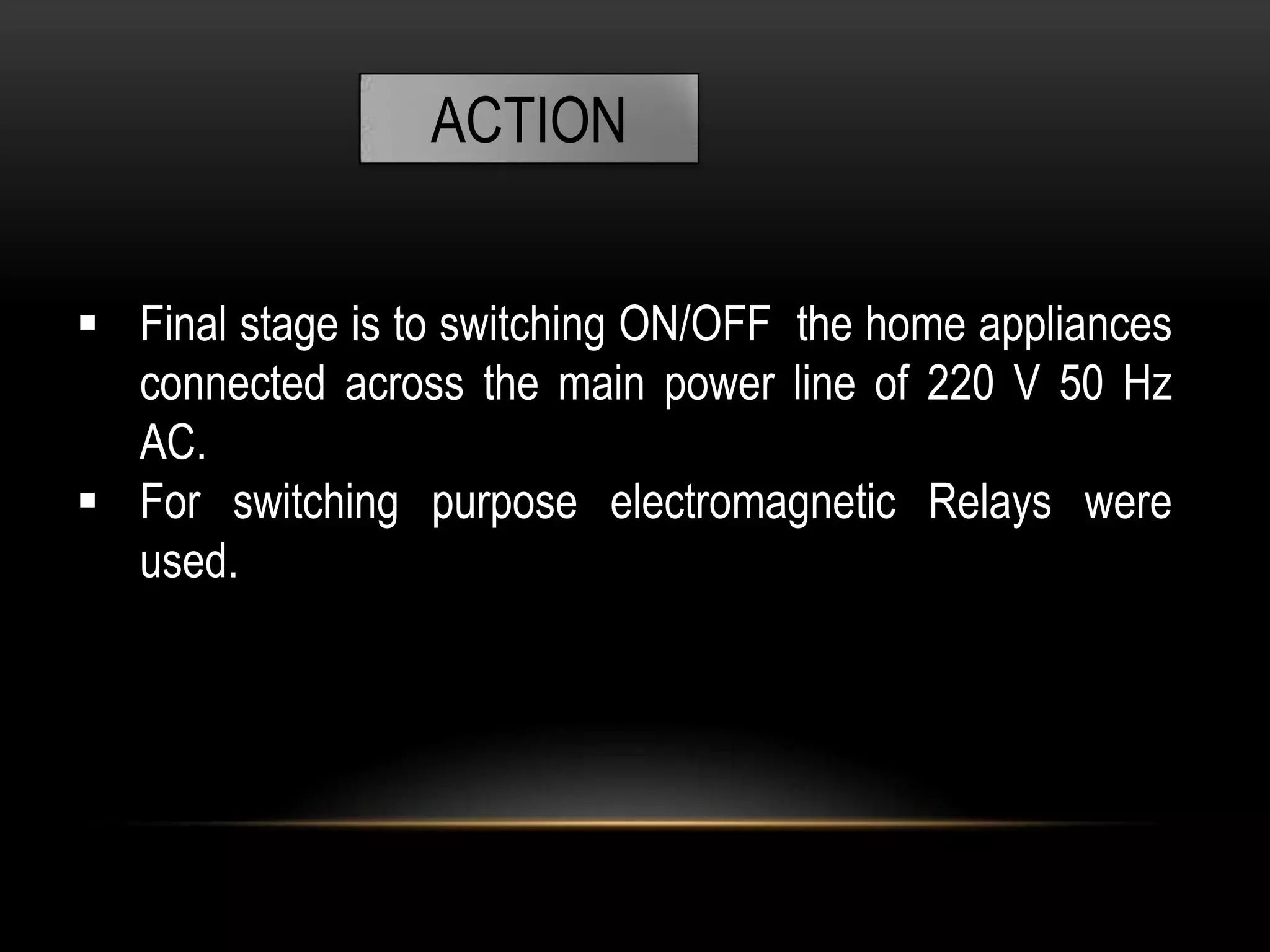 Microcontroller Remote Controlling Project Pptx Home Appliances Home And Garden