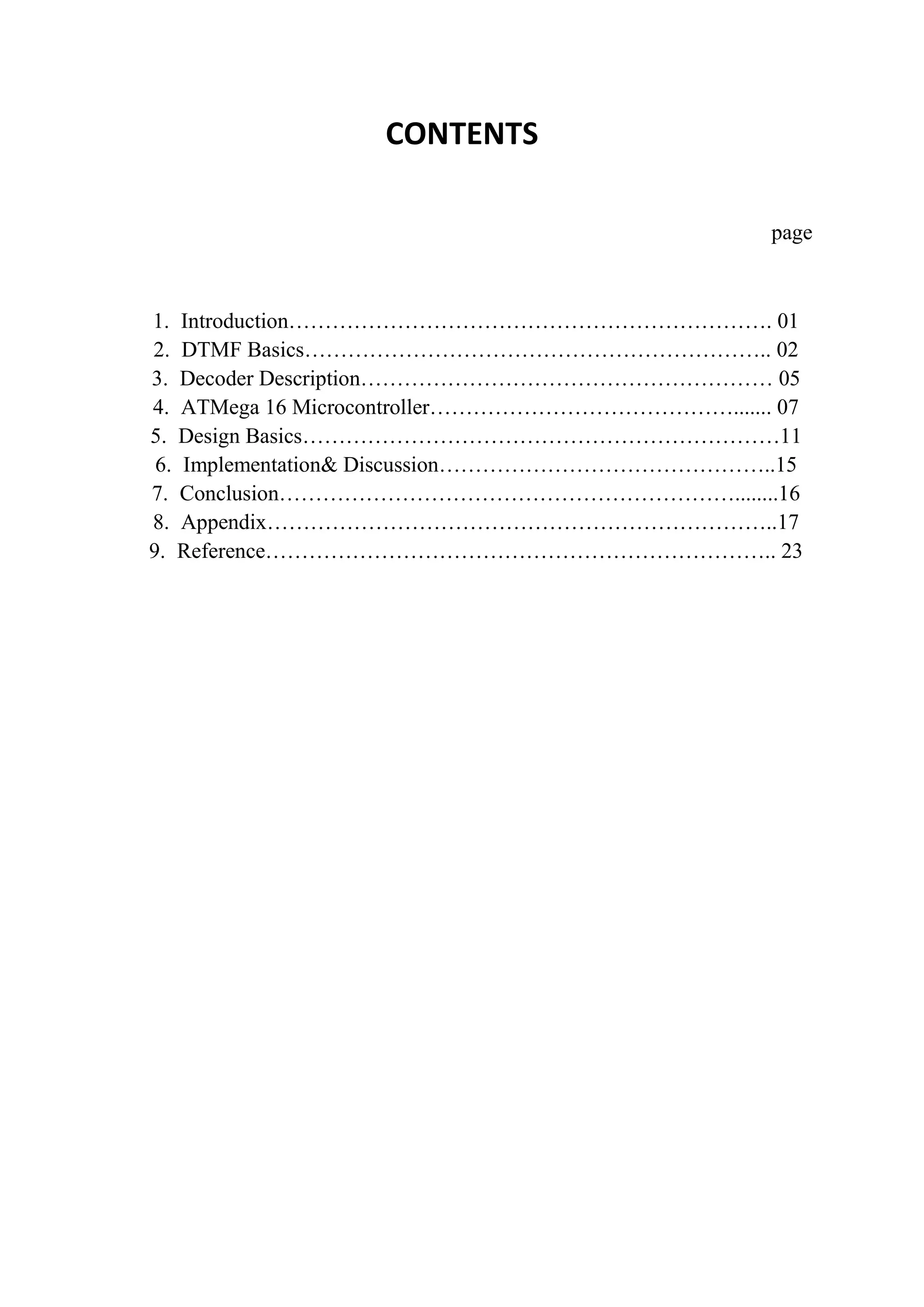 Microcontroller Remote Controlling Project Docx