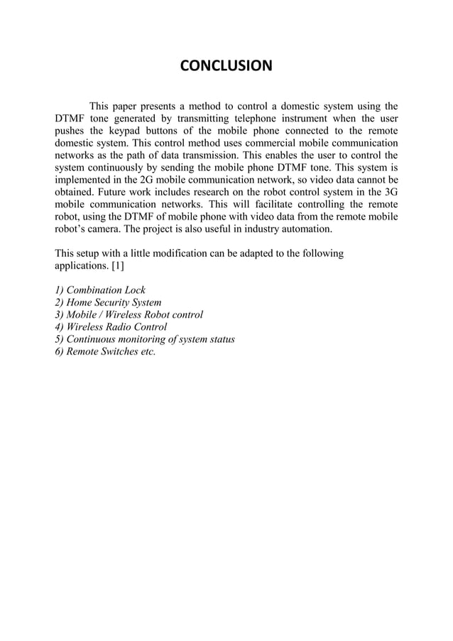 Microcontroller Remote Controlling Project Docx