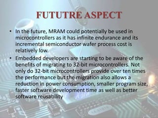 Microcontrollers | PPTX