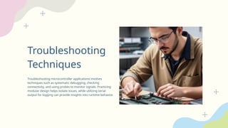 Microcontrollers and use of microcontroller | PPT