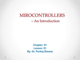 Microcontrollers - An Introduction.ppt