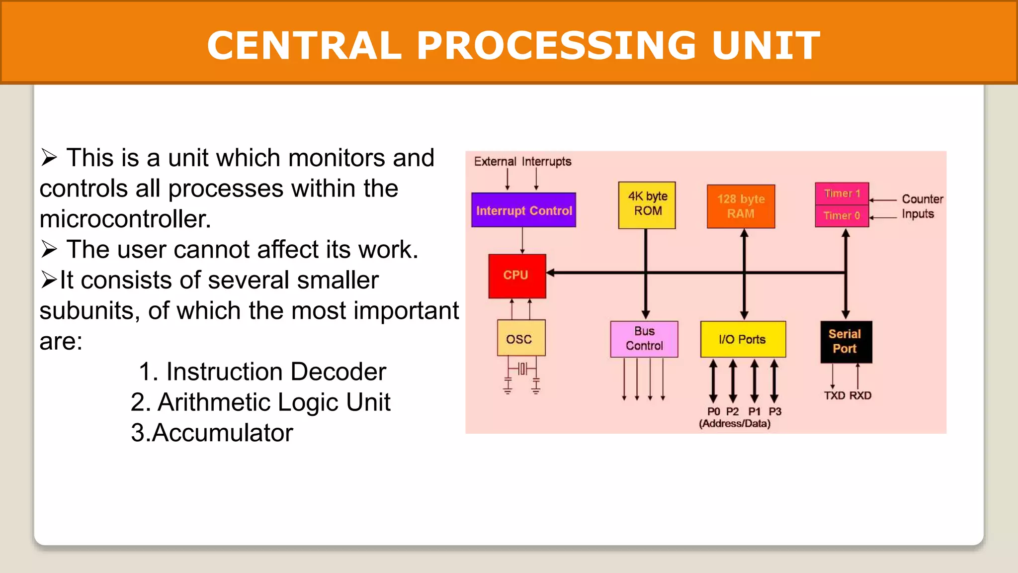 Microcontrollers by anax projects | PPTX