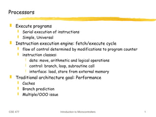 Microcontroller and it’s Application for Electronic Engineering | PPT