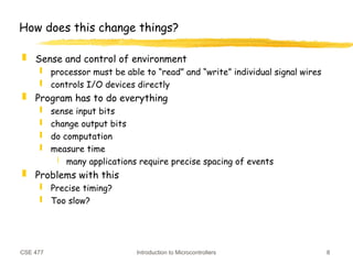 Microcontroller and it’s Application for Electronic Engineering | PPT