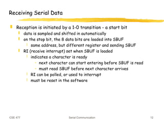 RS232 serial communicaiton protocol for embedded systems | PPT