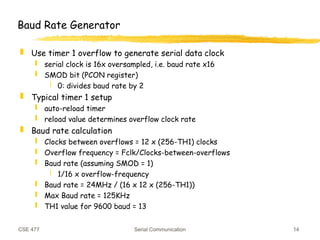RS232 serial communicaiton protocol for embedded systems | PPT