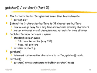 RS232 serial communicaiton protocol for embedded systems | PPT