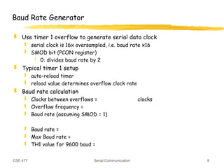 RS232 serial communicaiton protocol for embedded systems | PPT
