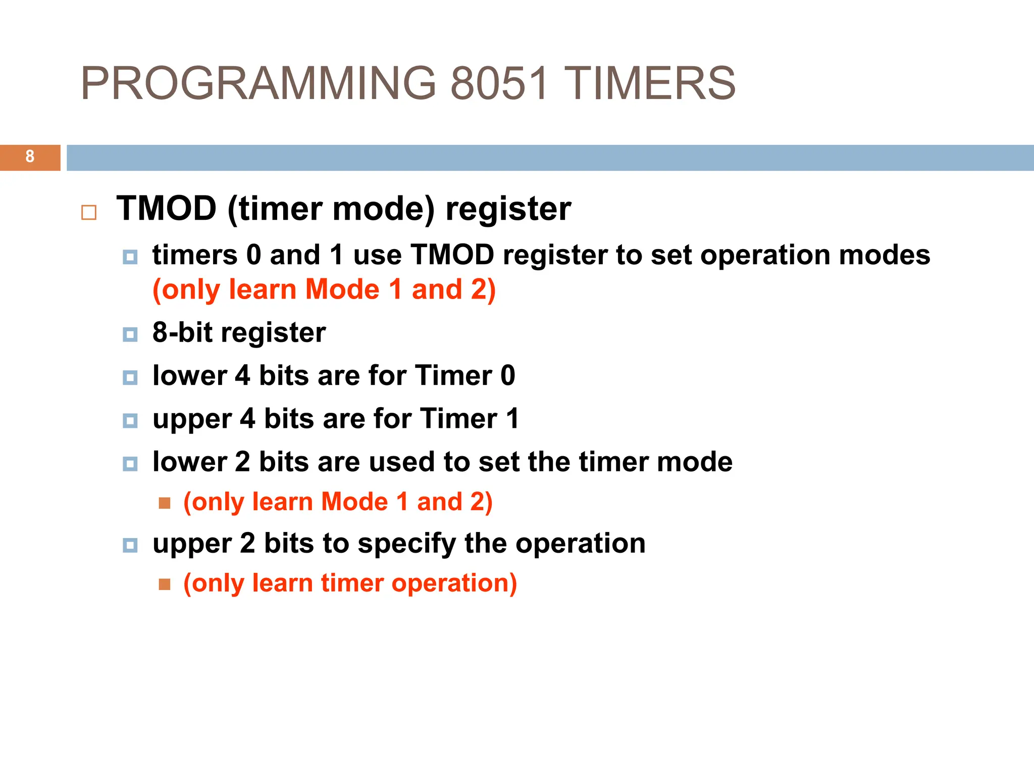 Microcontroller Timersppt Programming Languages Computing