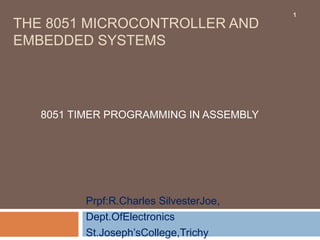 MICROCONTROLLER TIMERS.ppt | Programming Languages | Computing