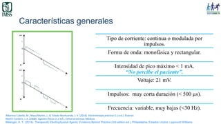 Microcorrientes: electroterapia | PPTX