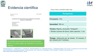 Microcorrientes: electroterapia | PPTX