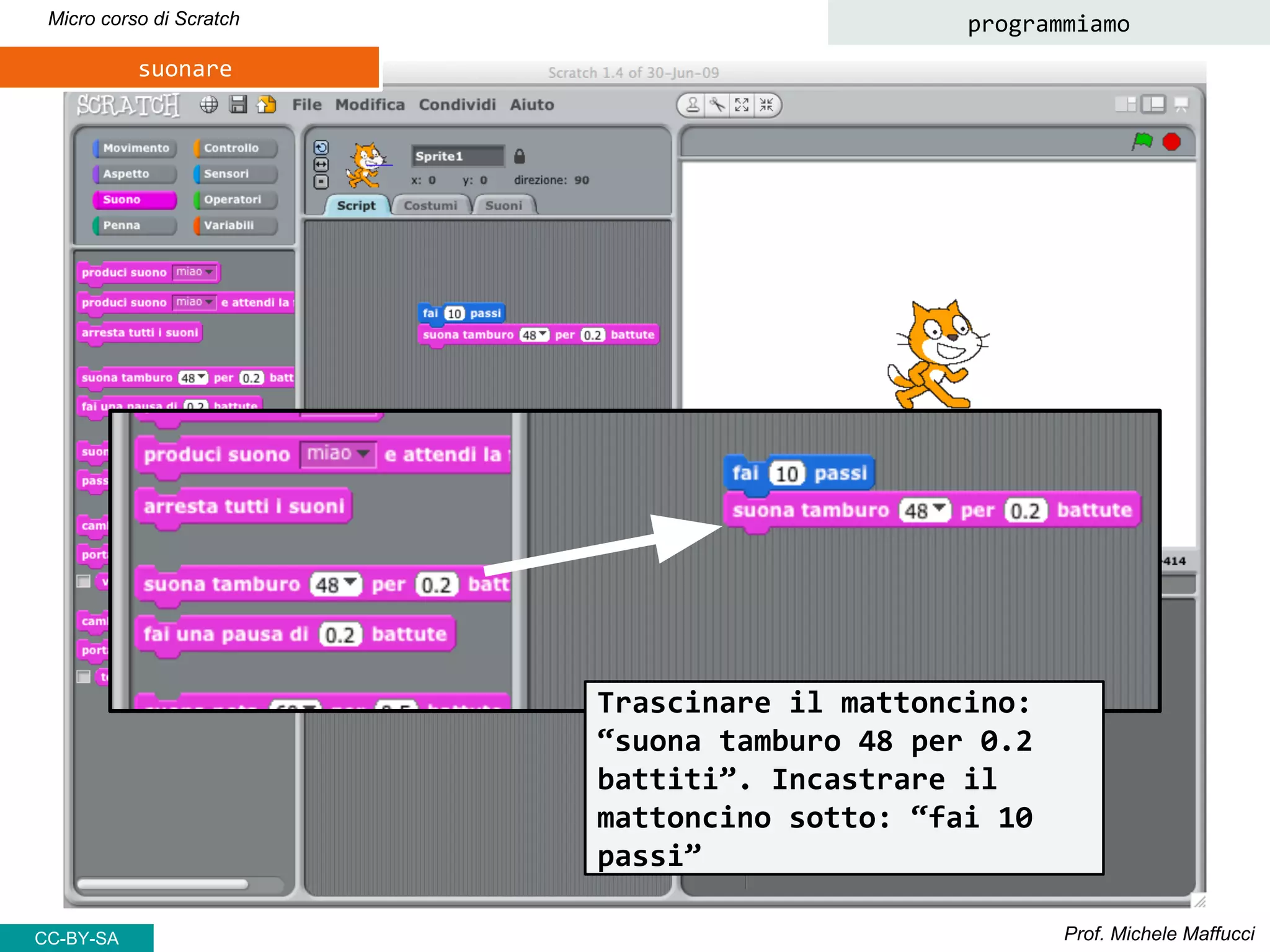 Micro corso di scratch - per incominciare ad imparare a programmare | PDF