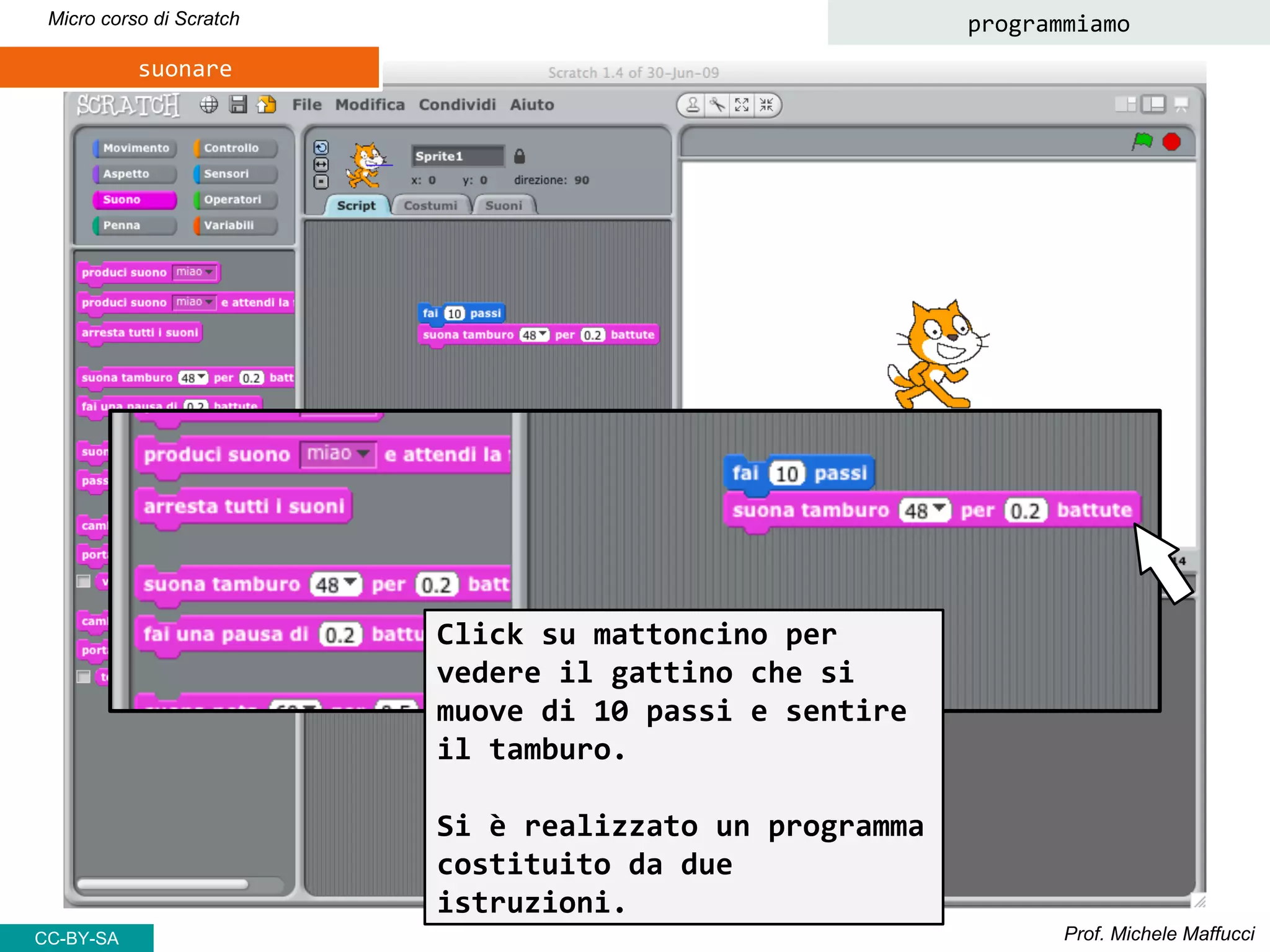 Micro corso di scratch - per incominciare ad imparare a programmare | PDF
