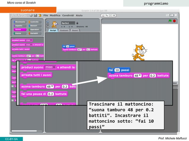 Micro corso di scratch - per incominciare ad imparare a programmare | PDF