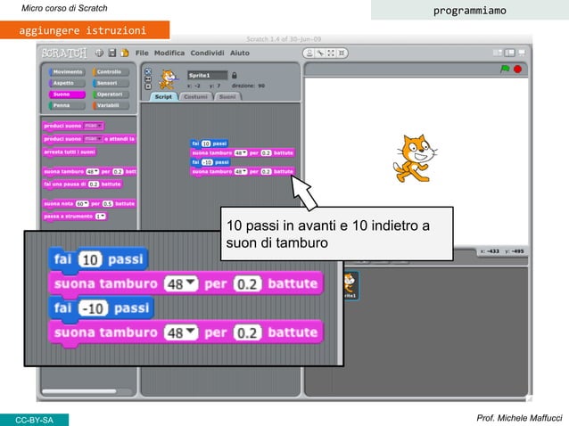 Micro corso di scratch - per incominciare ad imparare a programmare | PDF